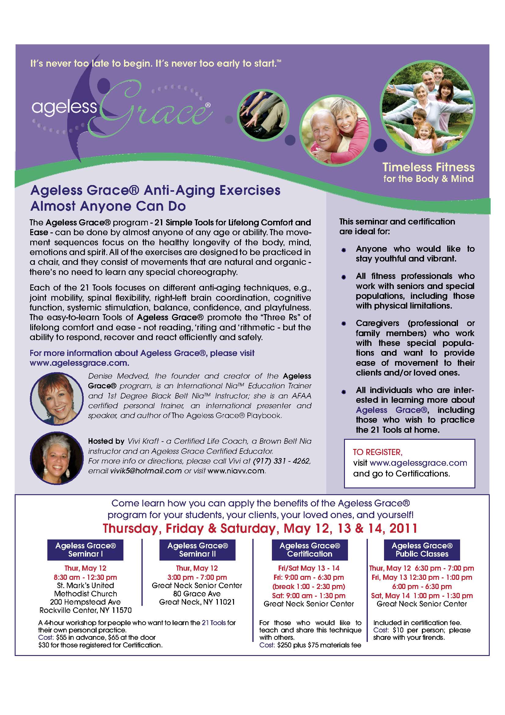 ageless Grace for Life Long Comfort & Ease for YOU or your Loved ones ...